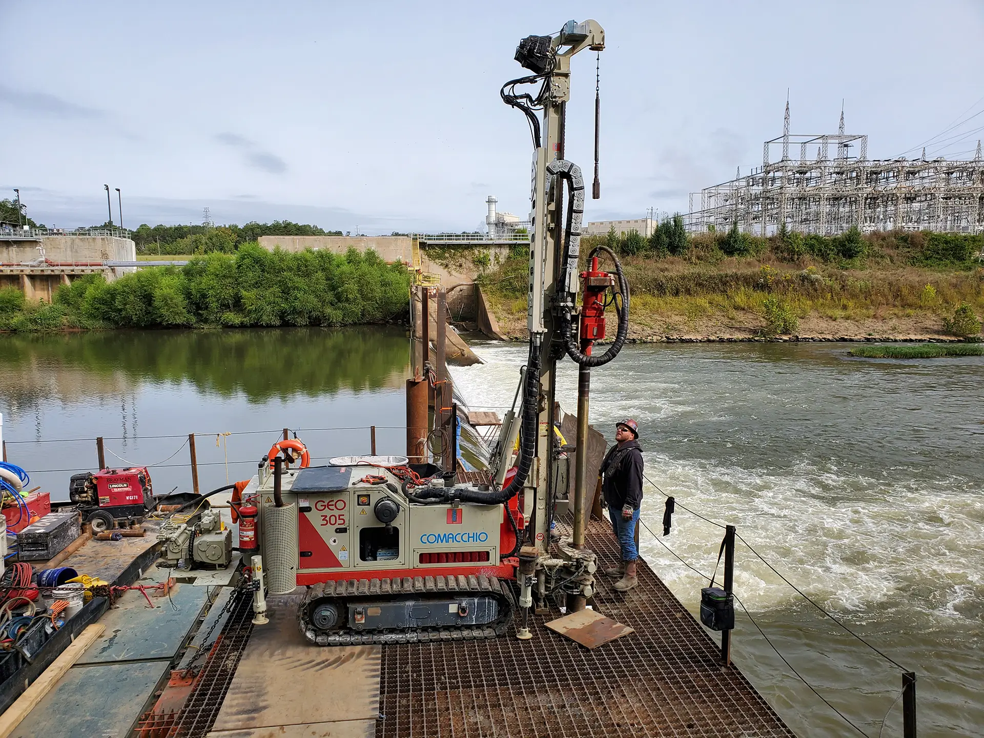 Dan River CCP Low Head Dam Modifications | Brayman Construction