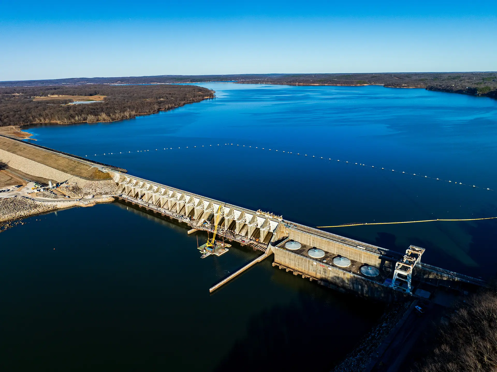 Kerr Dam Spillway Stabilization | Brayman Construction