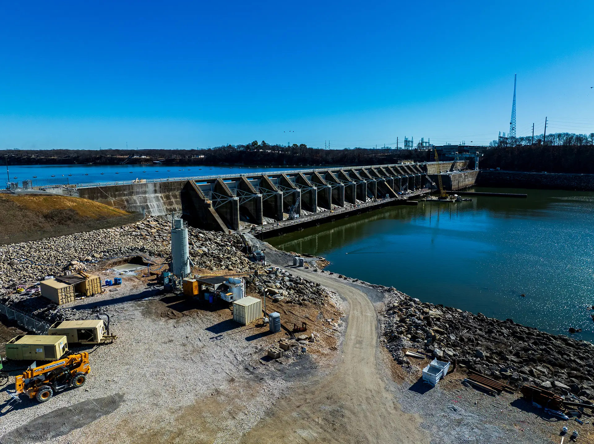 Kerr Dam Spillway Stabilization | Brayman Construction