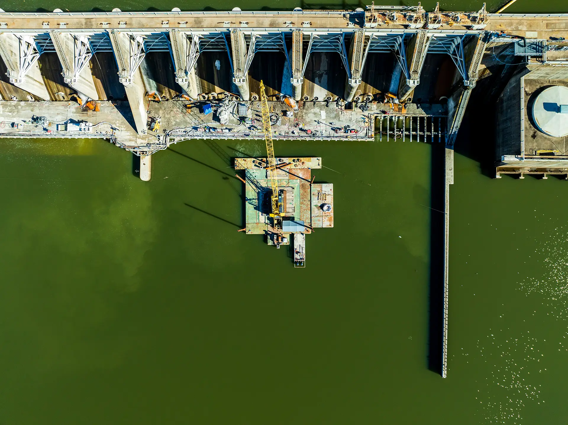 Kerr Dam Spillway Stabilization | Brayman Construction