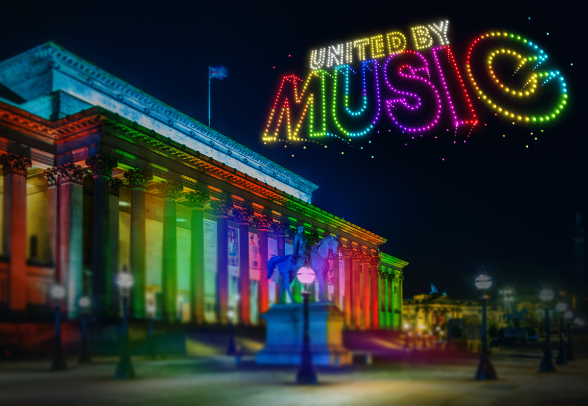 Liverpool welcomes Eurovision with record-breaking drone show by ...