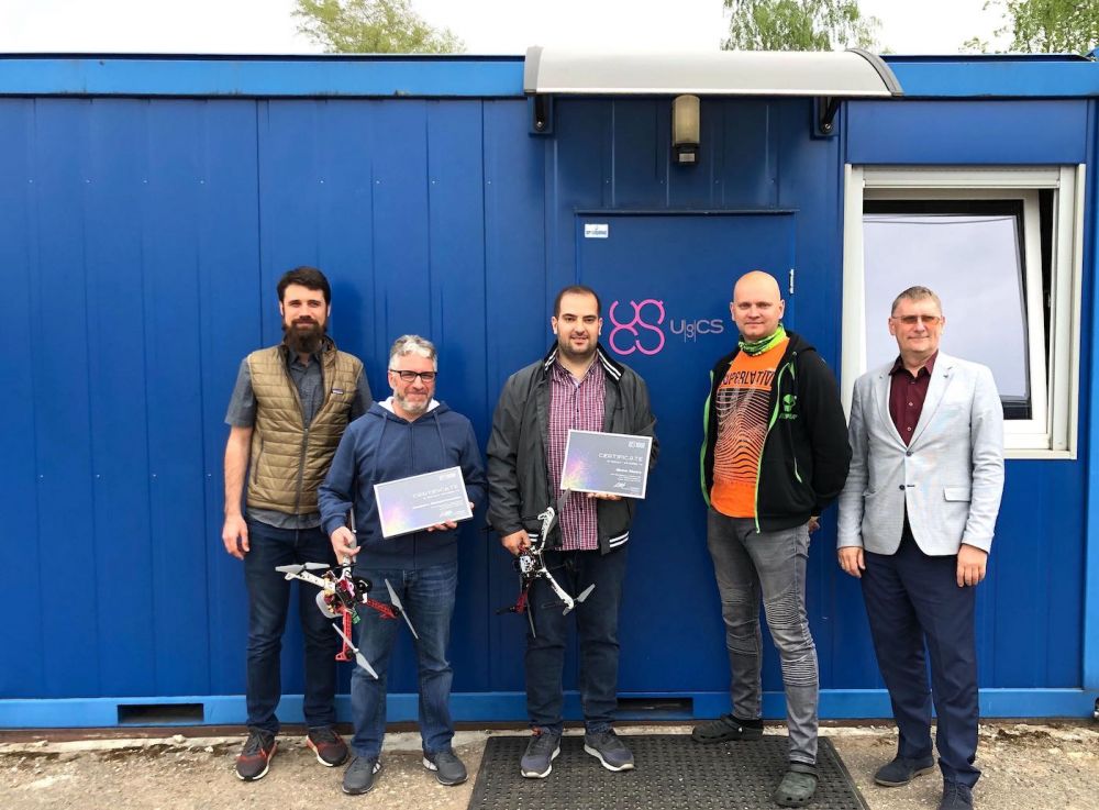 Drone Show Software Training graduation - FlyingLab