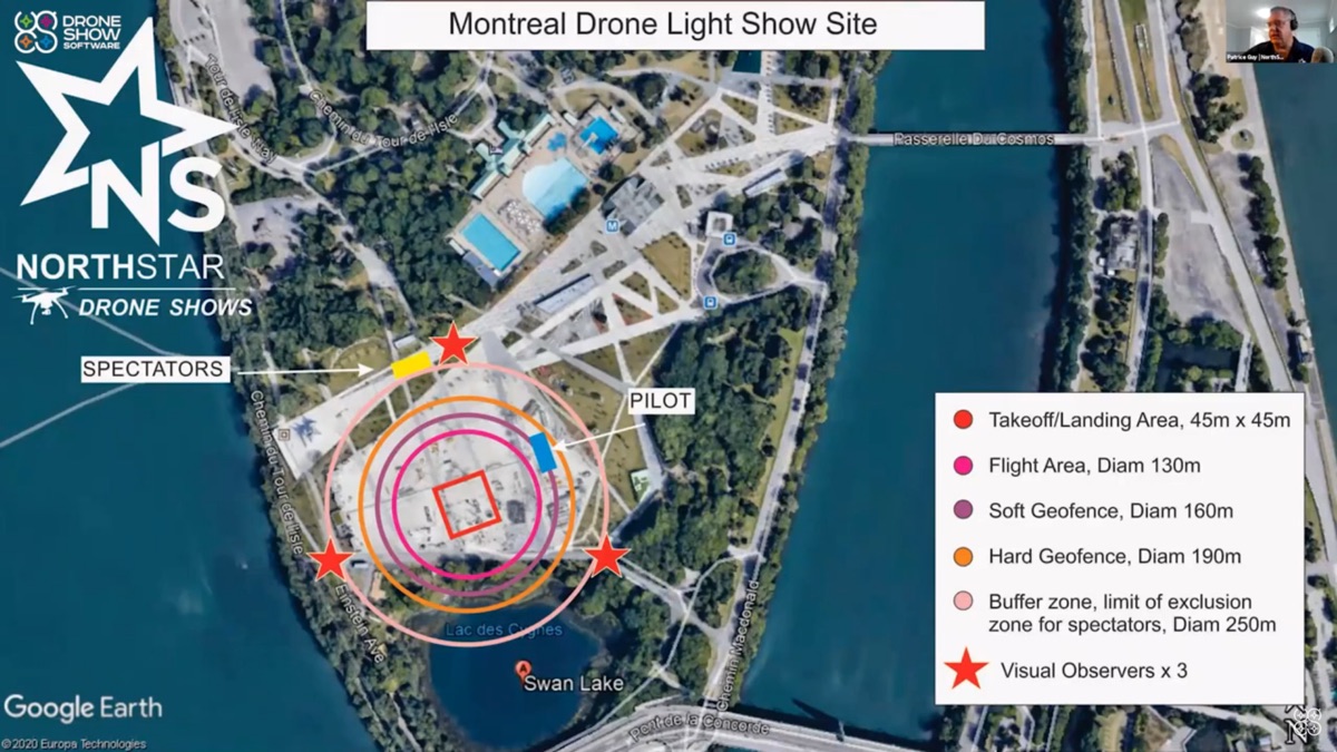 Behind the scenes / Success story of North Star Drone Shows (Canada)