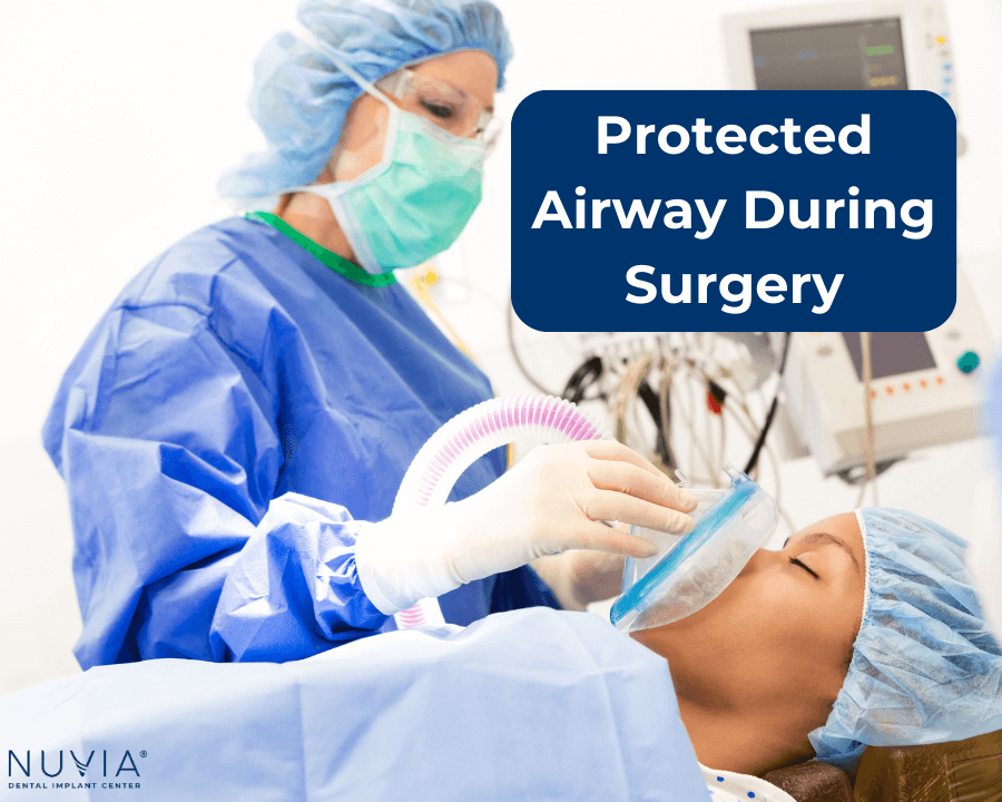 The Importance of Protected Airway During Dental Implant Surgery