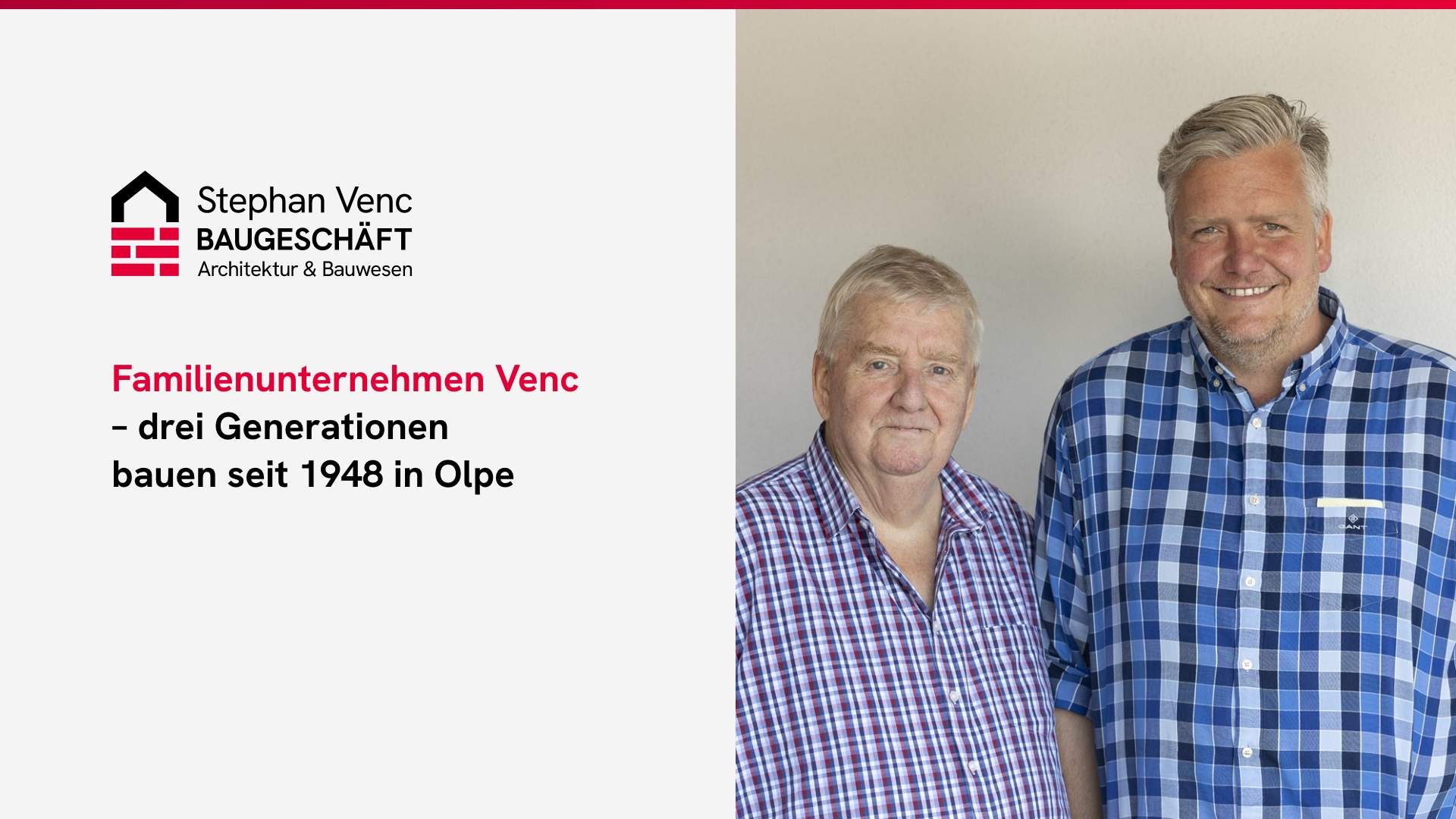 Stephan Venc Baugeschäft - Familienunternehmen in Olpe