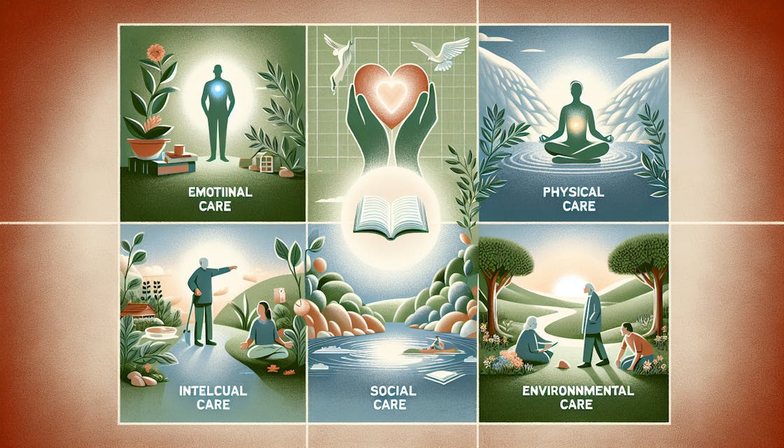 What are the Six Areas of Care?