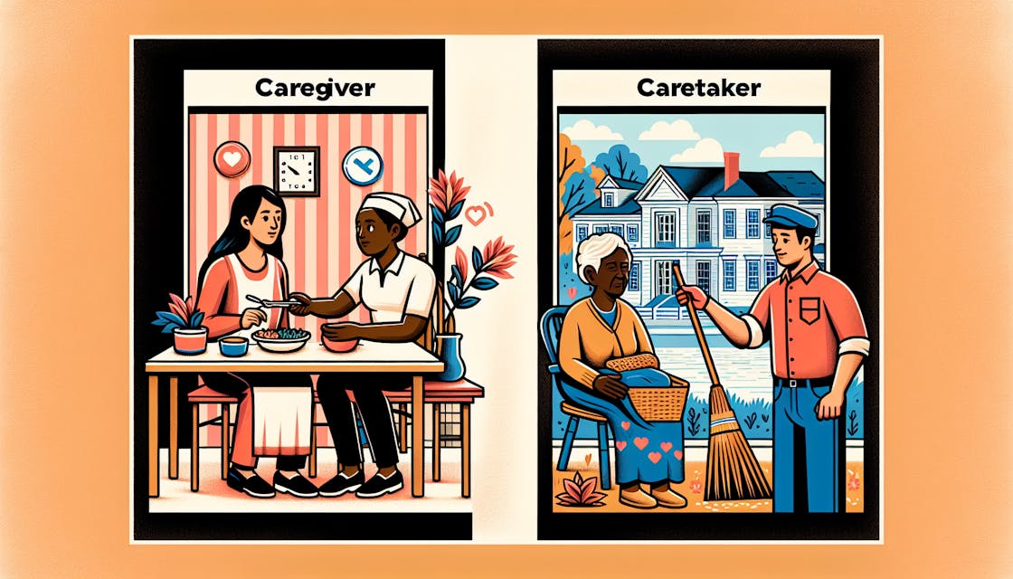 What is the Difference Between a Caregiver and a Caretaker?