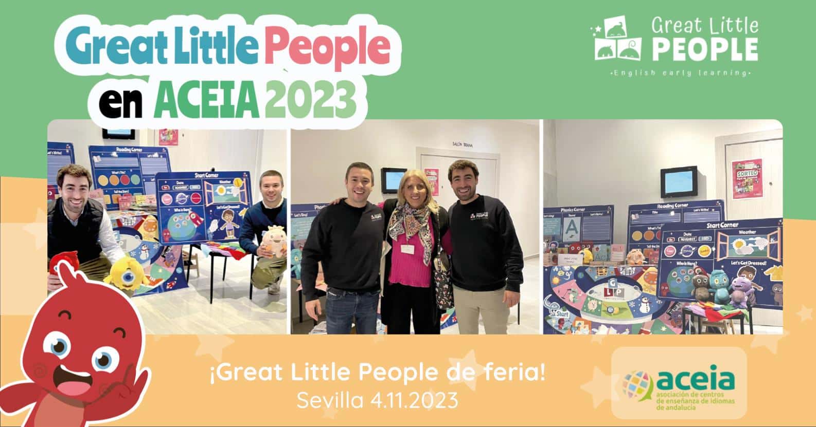 Great Little People - English method for children at ACEIA Fair