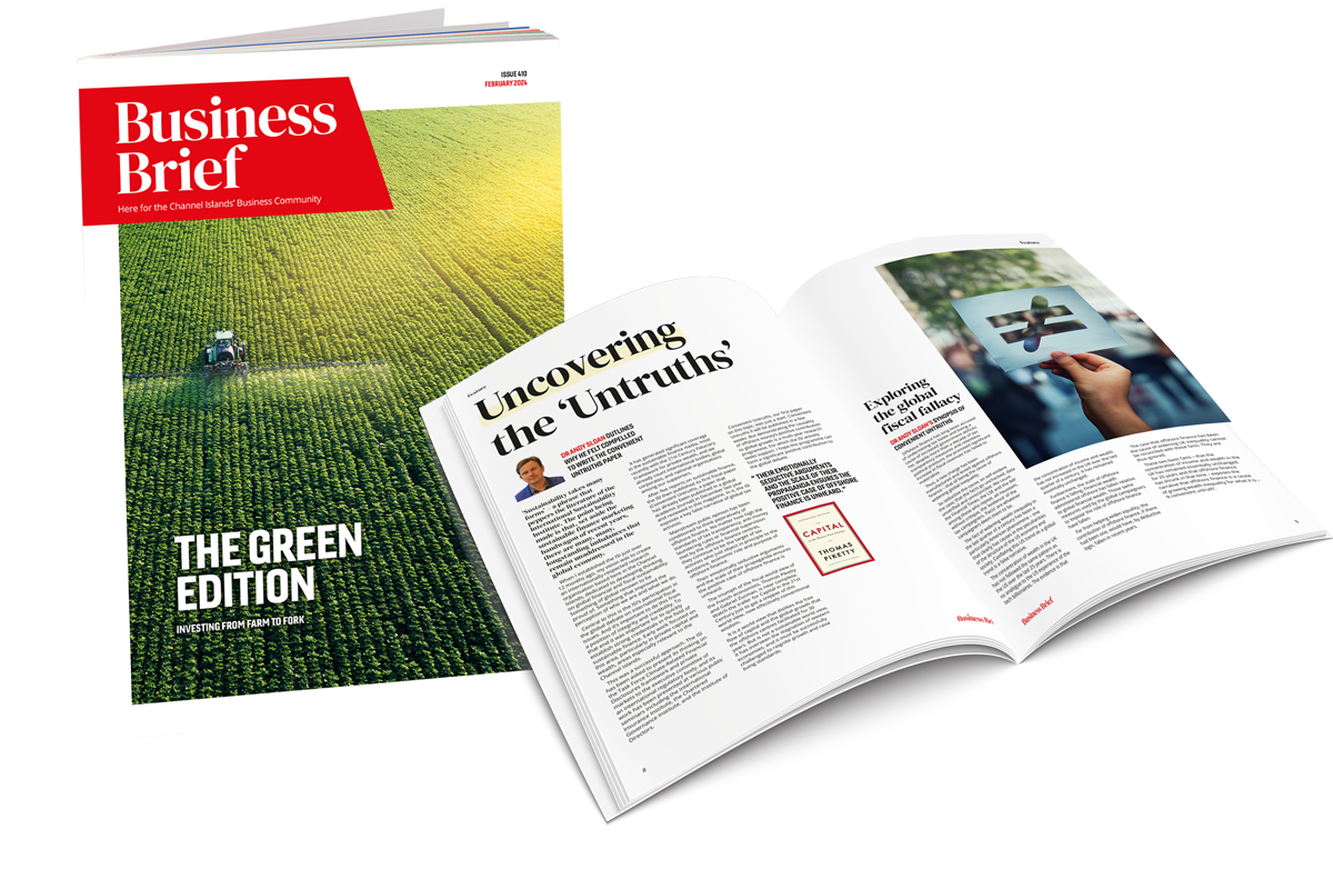The Channel Island's leading business magazine - Business Brief
