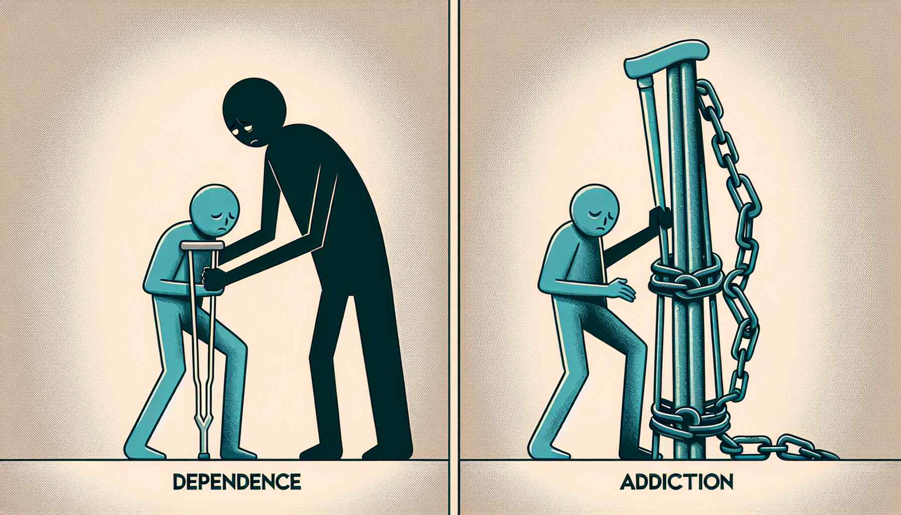 Navigating The Path Of Dependence Vs. Addiction