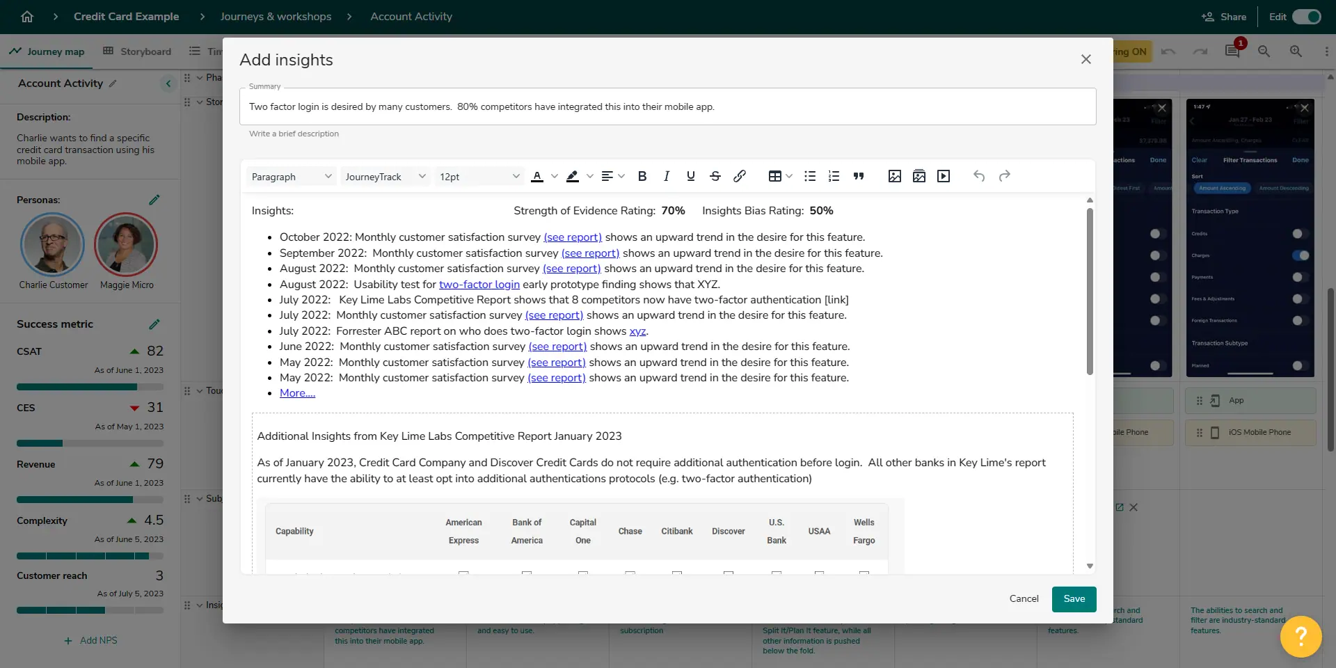 Data & Insights Hub | JourneyTrack
