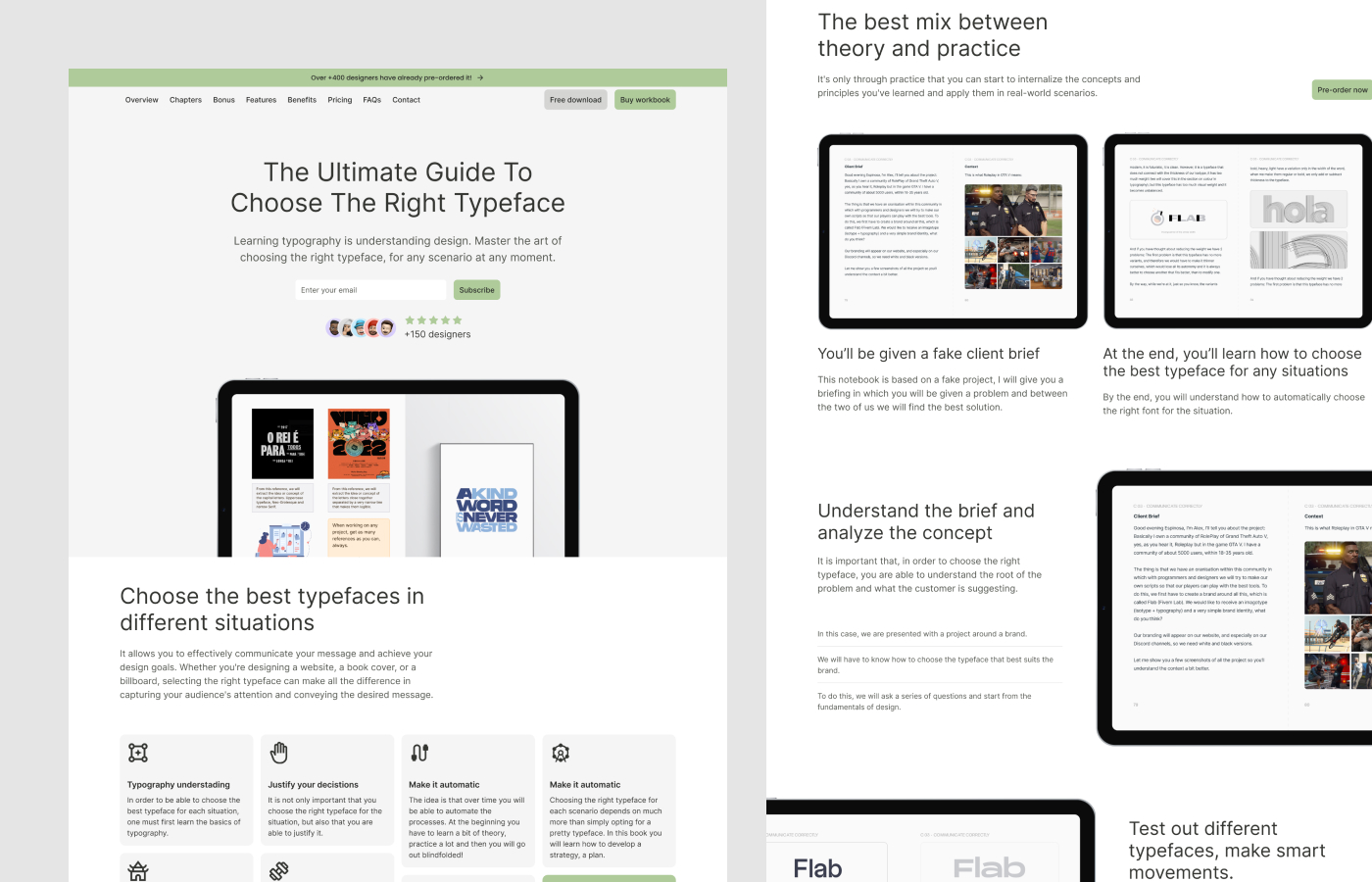 Workbook Landing Page · Koala UI Templates