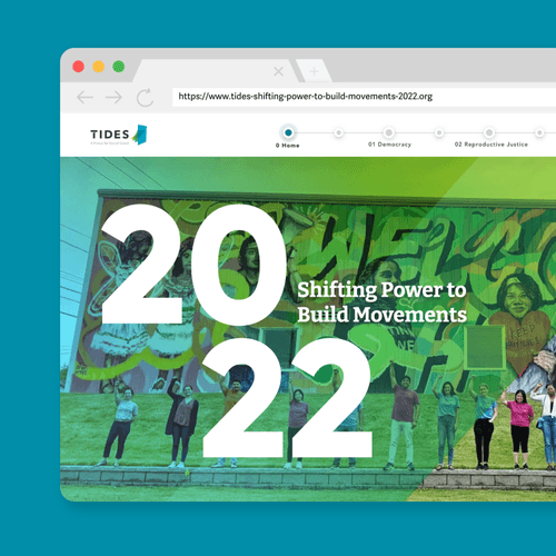 Tides Foundation | Client Success Story