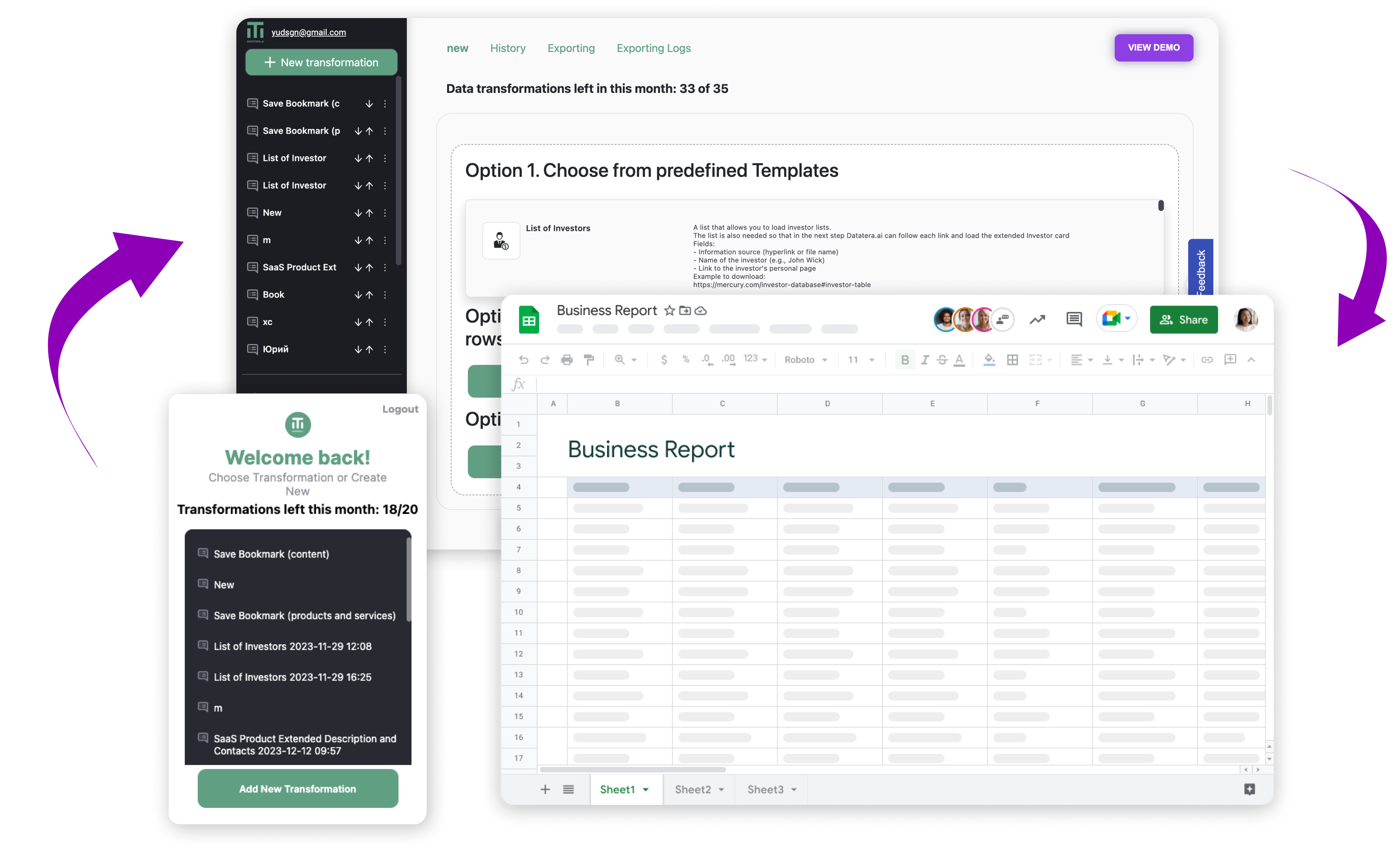 Datatera.ai: Transform Files & Websites into Structured Data Effortlessly