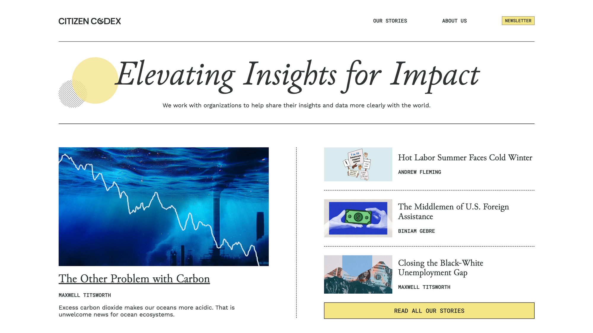 Citizen Codex Case Study | Huw Saunders