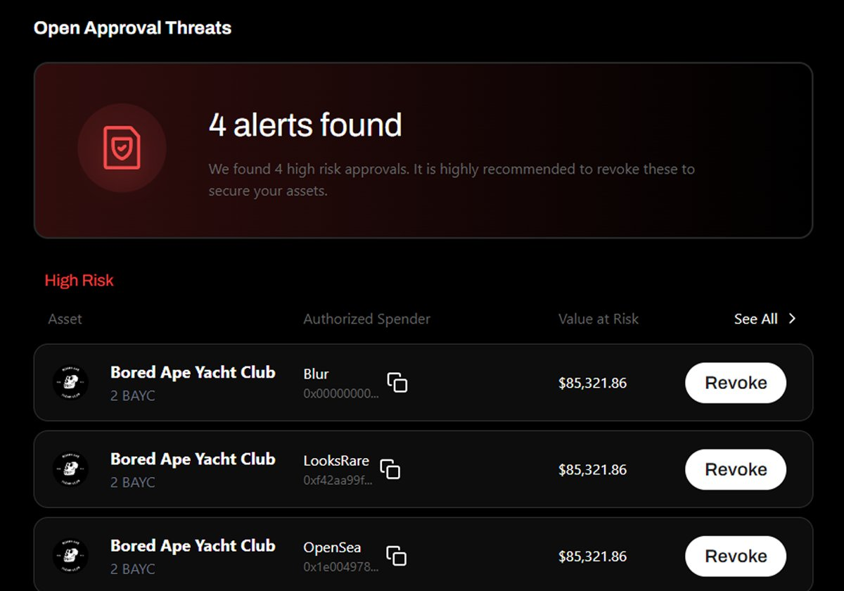 INTRODUCING THE SECURITY DASHBOARD: IMPROVE WALLET HEALTH | Wallet ...
