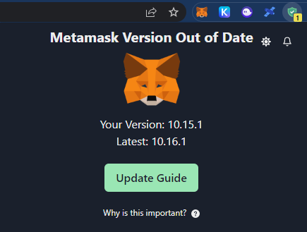 HOW TO UPDATE METAMASK & BROWSER EXTENSIONS | Wallet Guard Academy