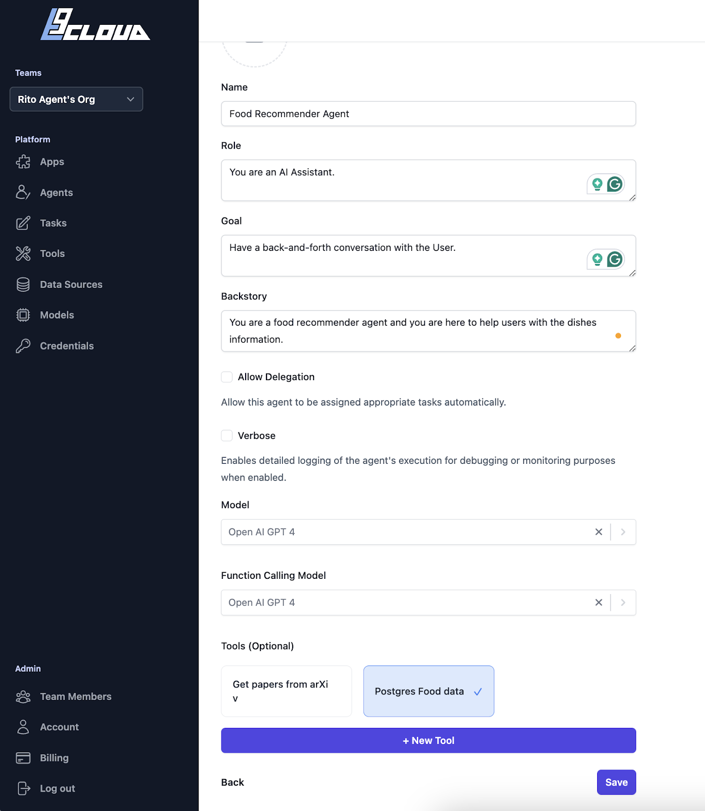 How to Build a Chat App with Agent Cloud and PostgreSQL | Agent Cloud Blogs