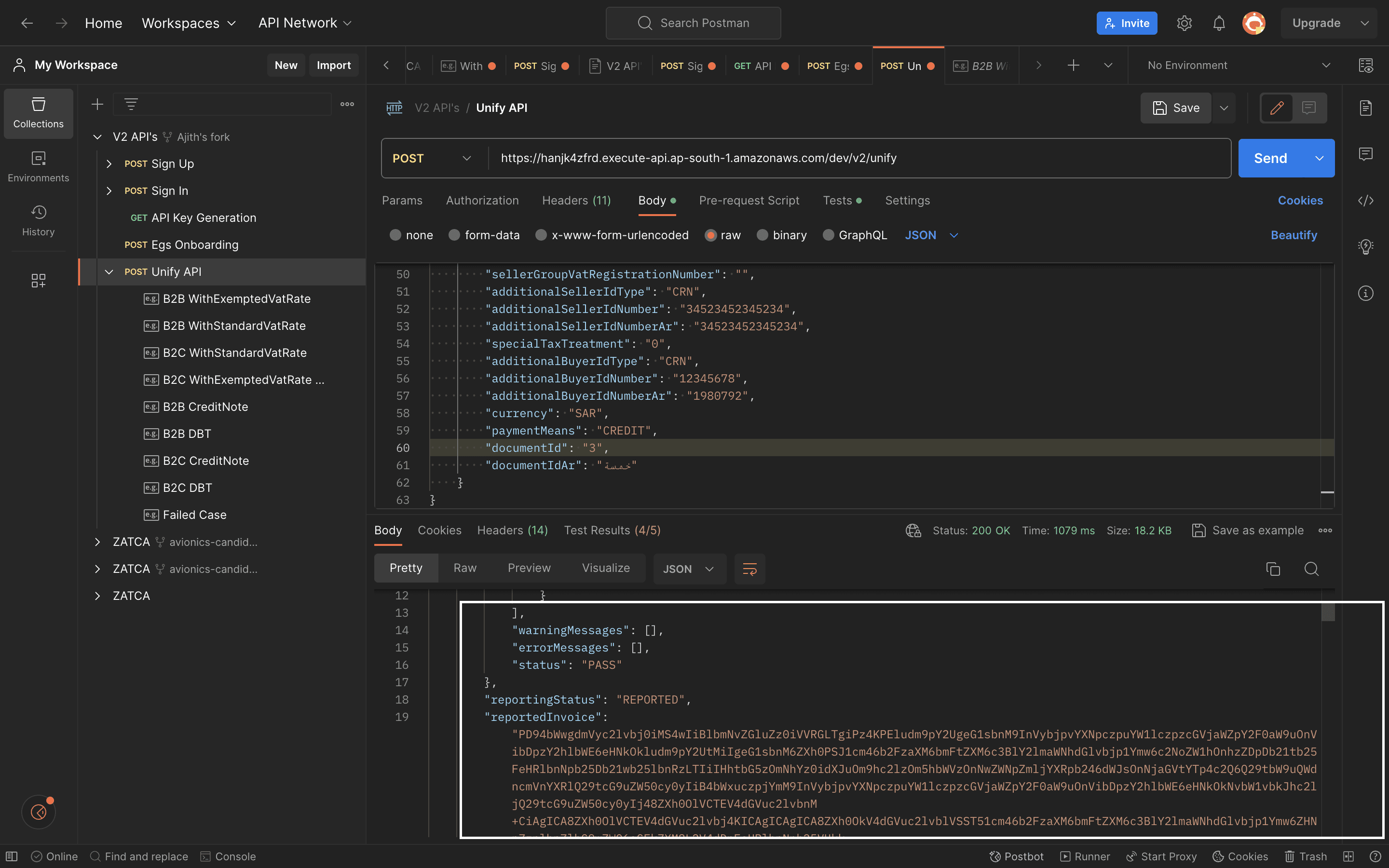 Zatca E-invoicing APIs