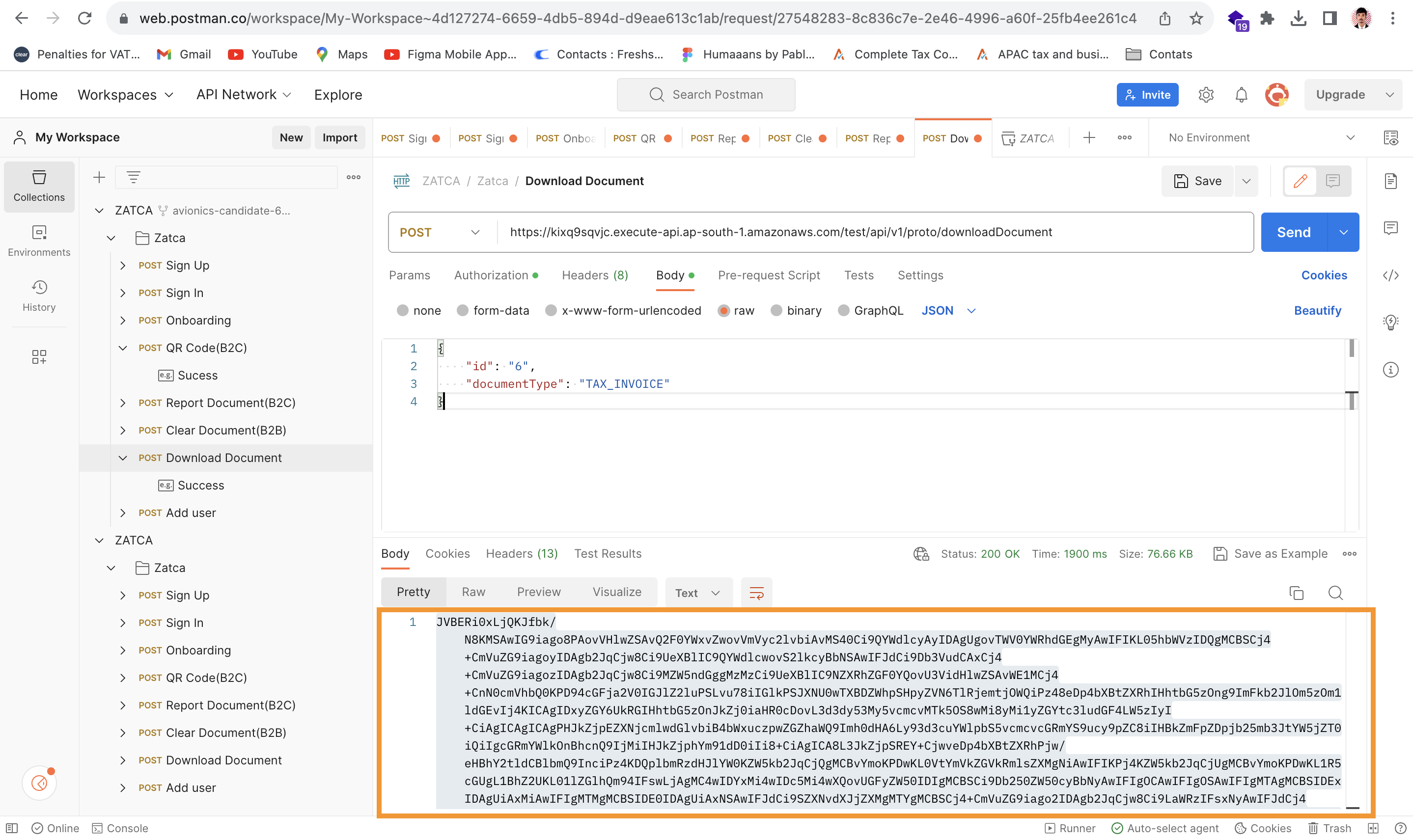 Zatca E-Invoicing APIs