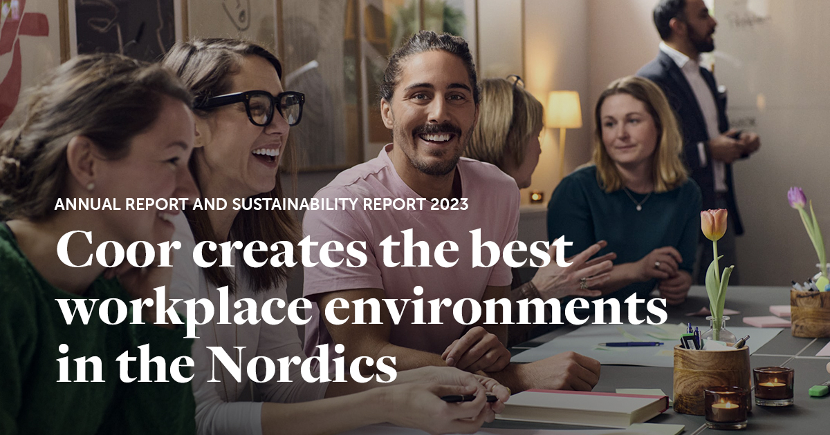 Coor Annual and Sustainability Report 2023 – Coor creates the best ...
