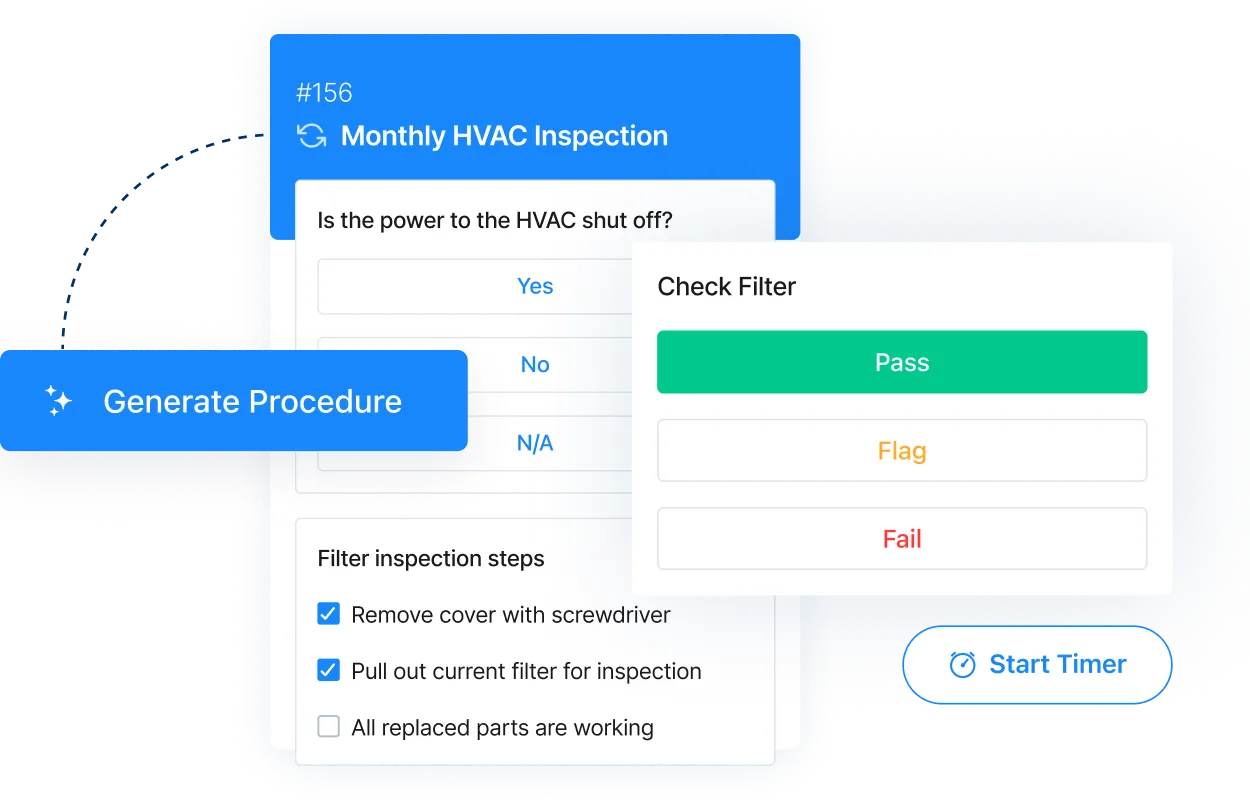 Checklists and Inspections | Use Cases | MaintainX