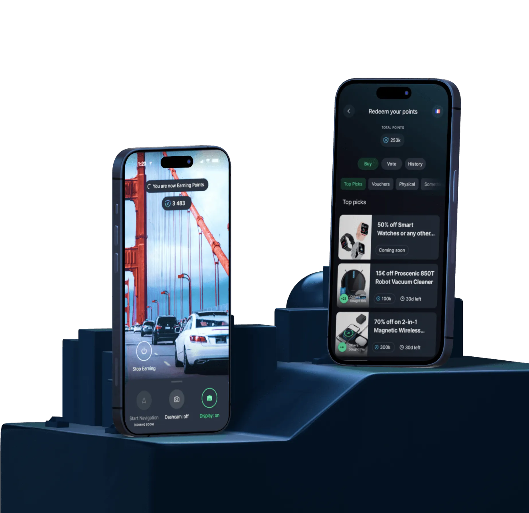 NATIX Smartphone App | Drive and Earn Token Rewards