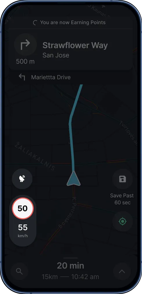 NATIX Smartphone App | Drive and Earn Token Rewards
