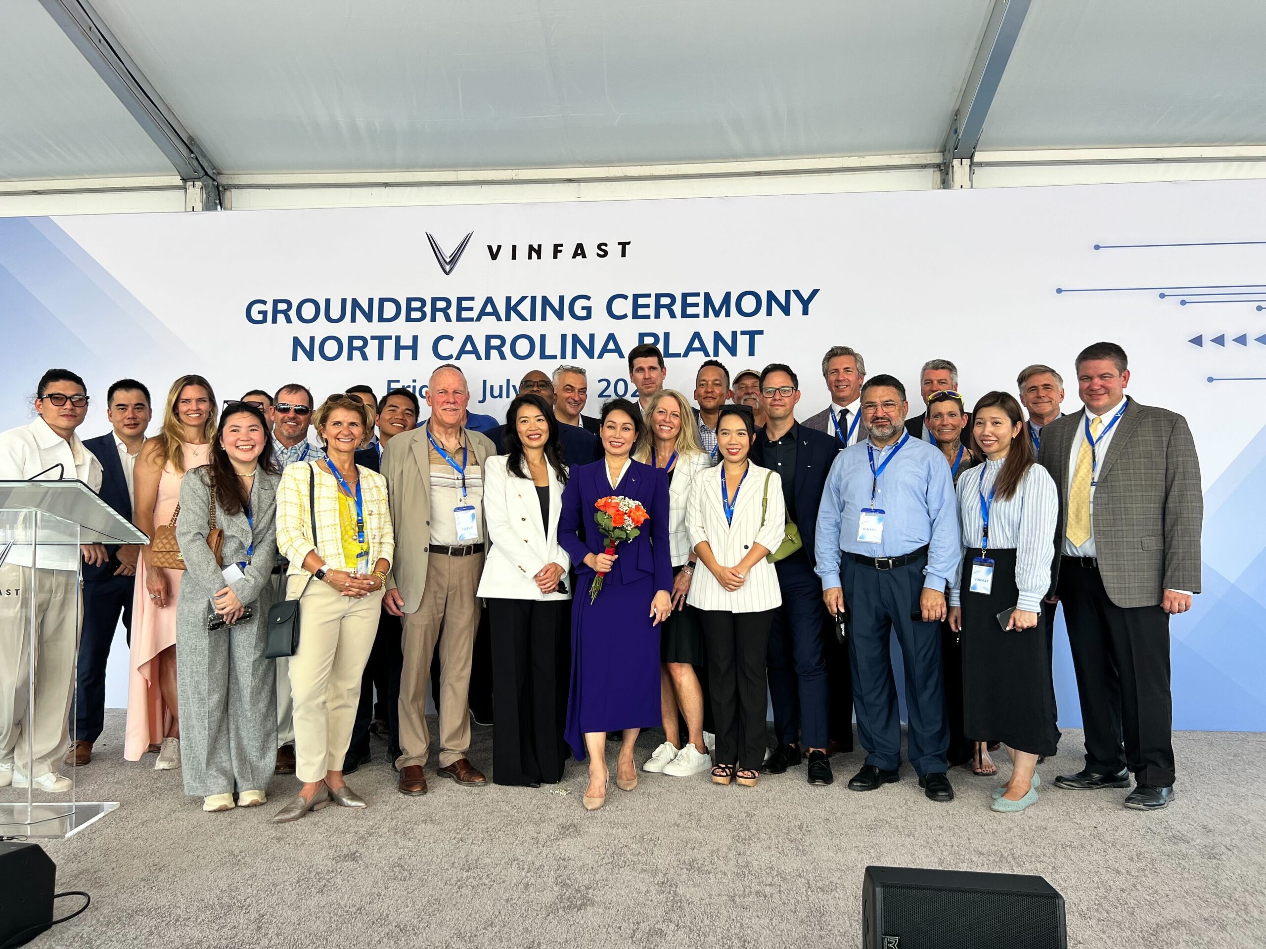 Breaking Ground at VinFast Manufacturing