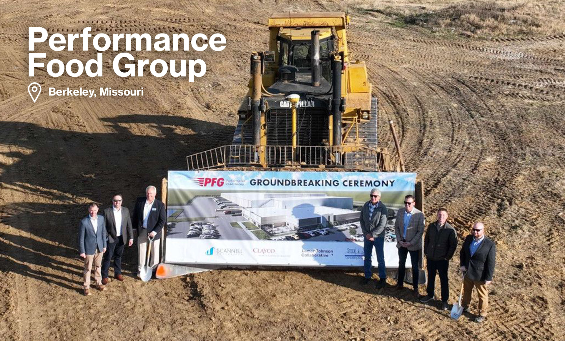 Breaking Ground on Performance Food Group Storage Facility