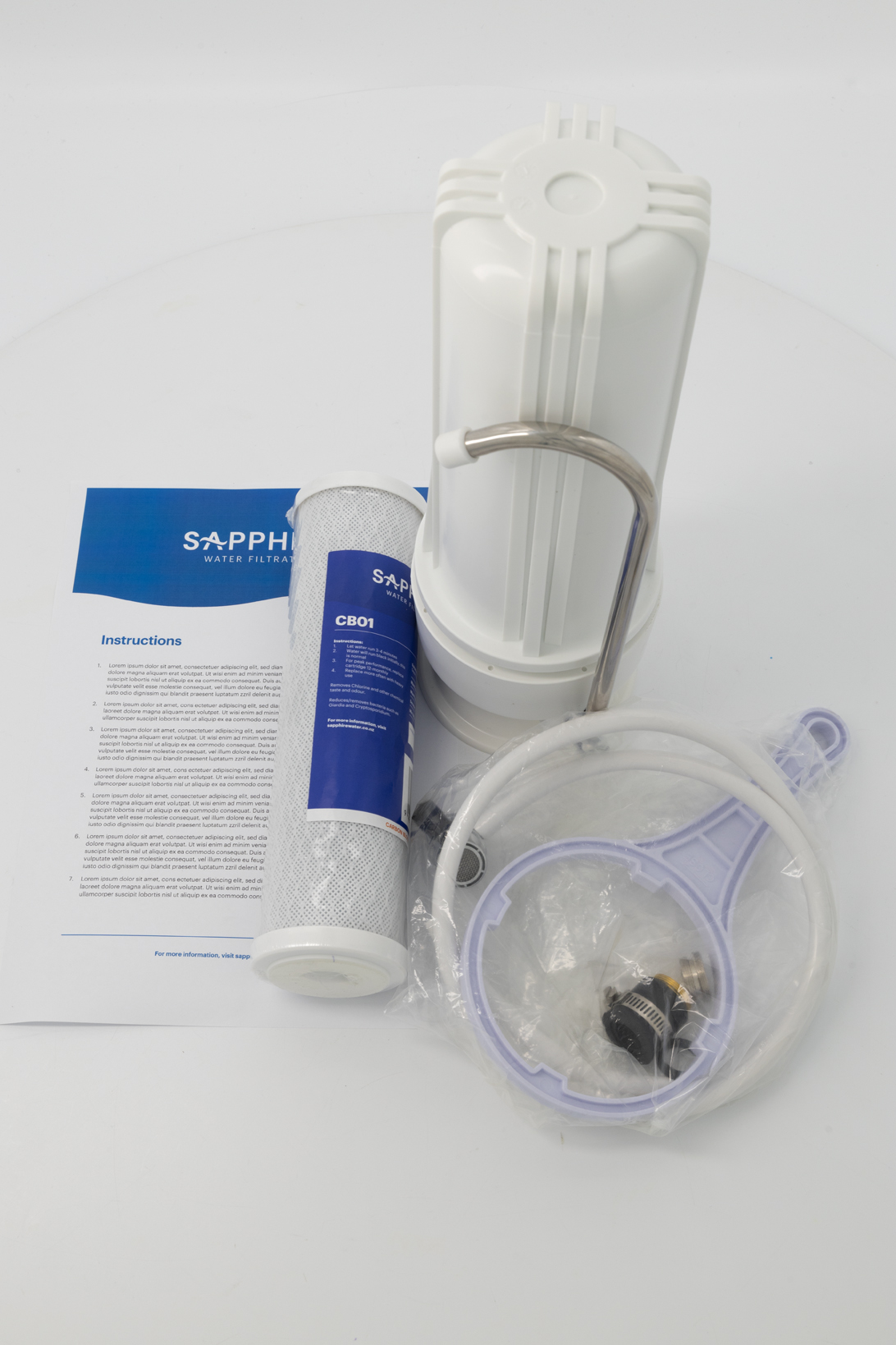 Benchtop Filter Housing Kit - M101 | Sapphire Water