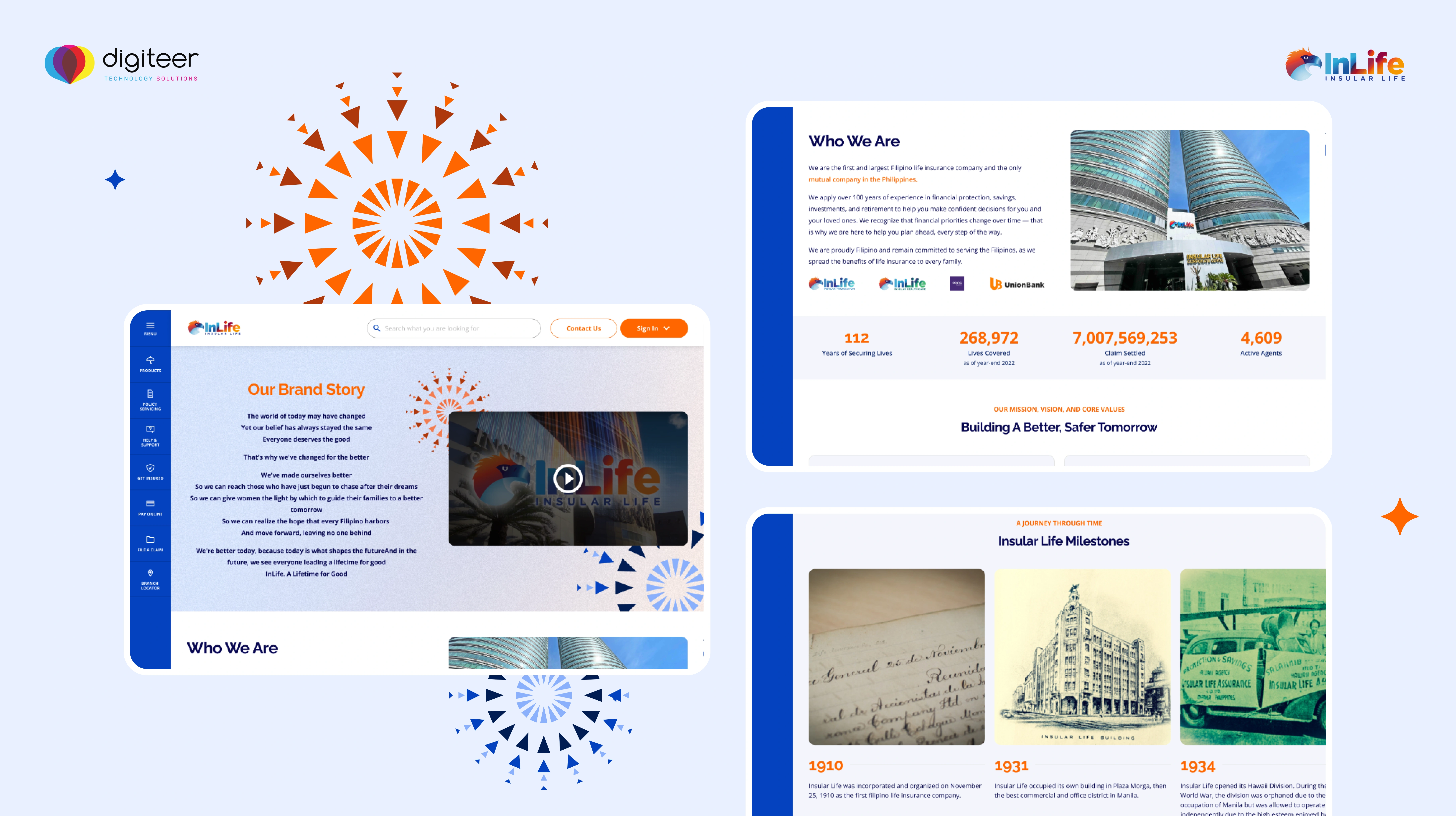 Works Insular Life Corporate Website