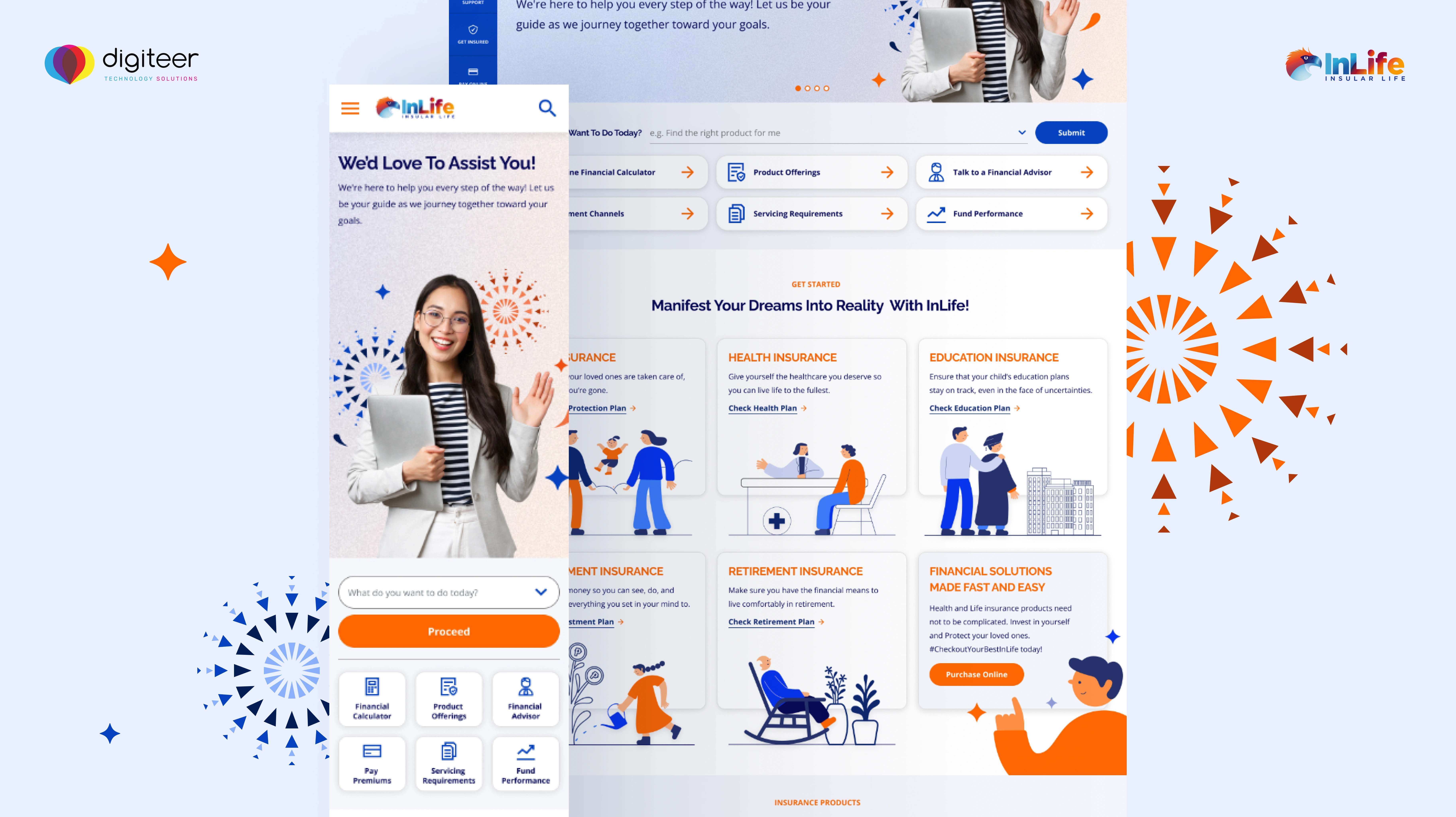 Works Insular Life Corporate Website