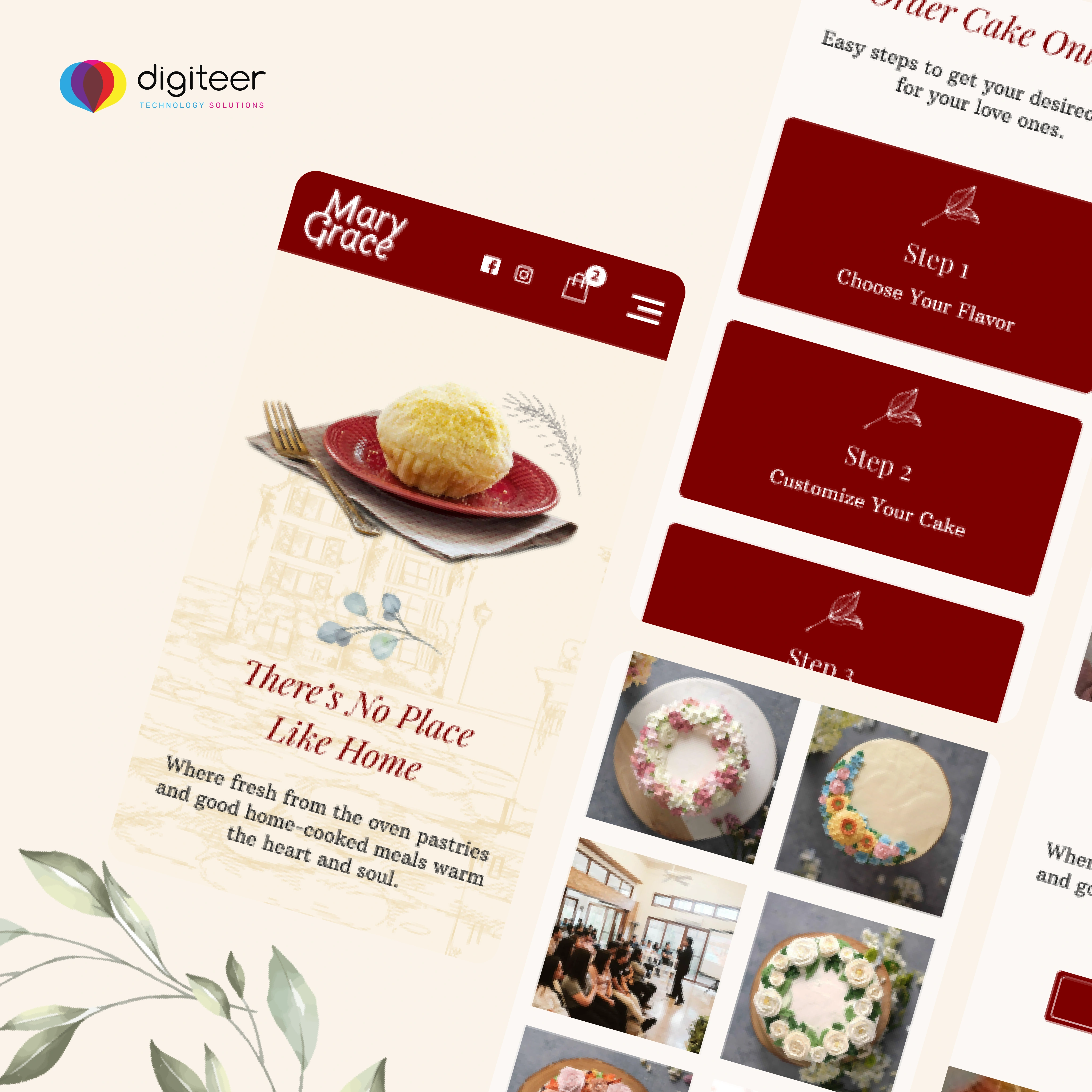 Works - Mary Grace Cafe's eCommerce Website