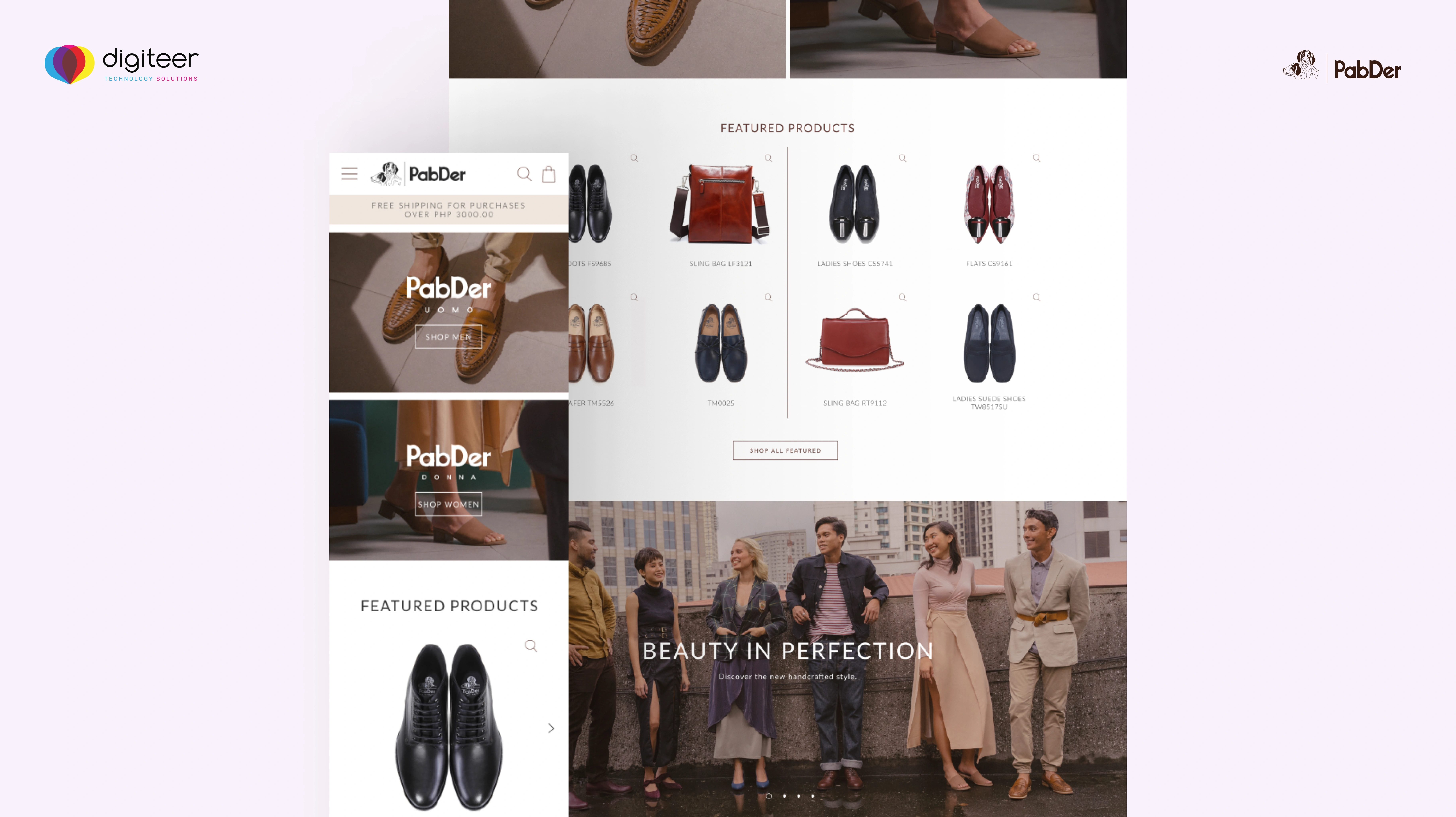Works - PabDer's E-Commerce Website