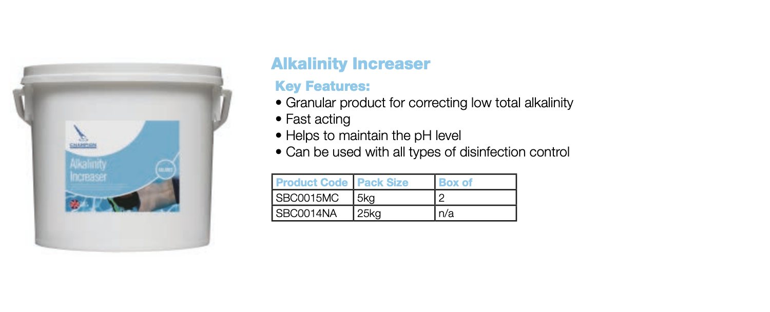 Alkalinity Increaser: Achieve Optimal Pool Water Balance
