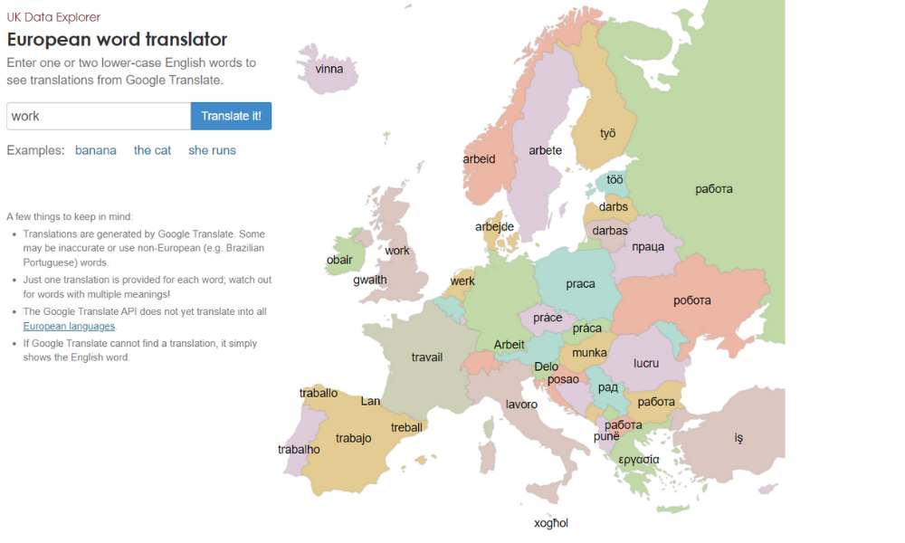 Language Map of Europe: Discover and Explore its History