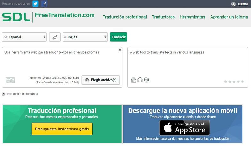 Top 6 websites to translate Spanish into English text for free