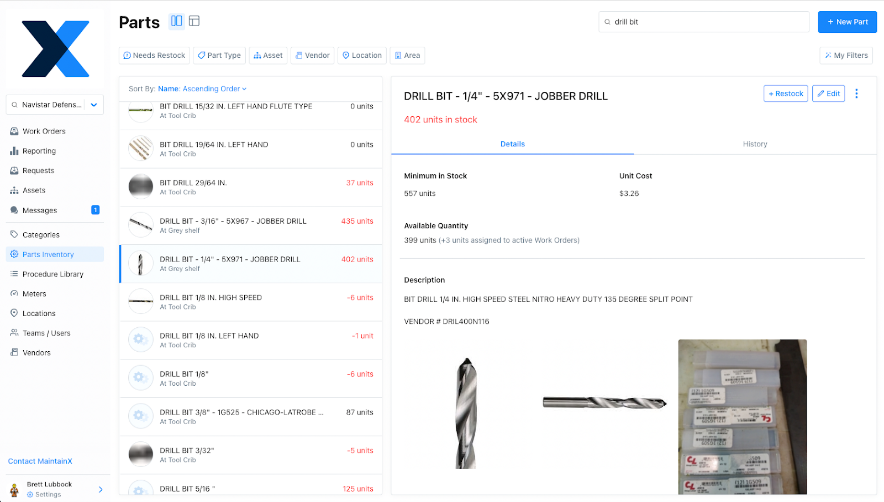 Optimize Your Production with Parts Inventory Software