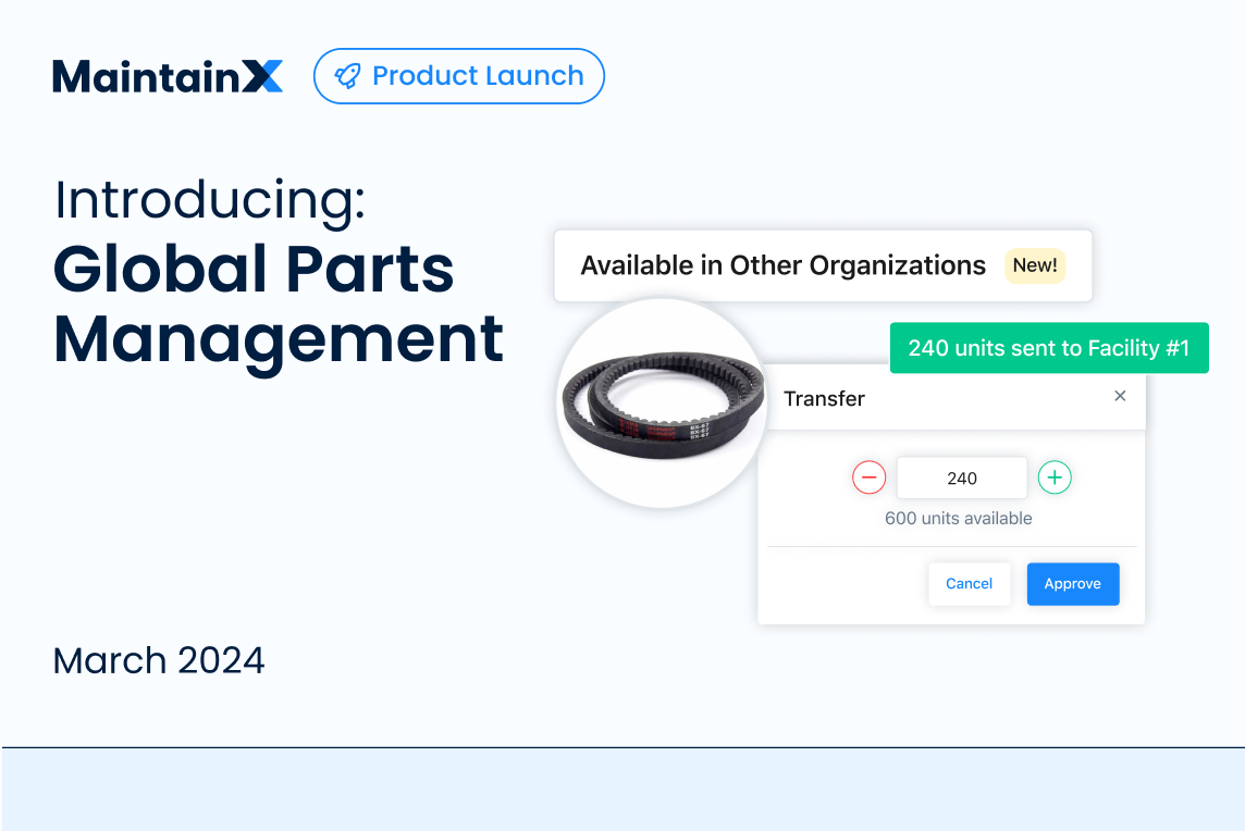 Drive Economies of Scale and Reduce Downtime with Global Parts Management