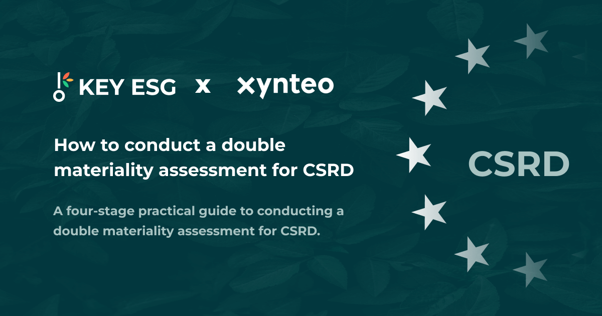 How to conduct a double materiality assessment for CSRD