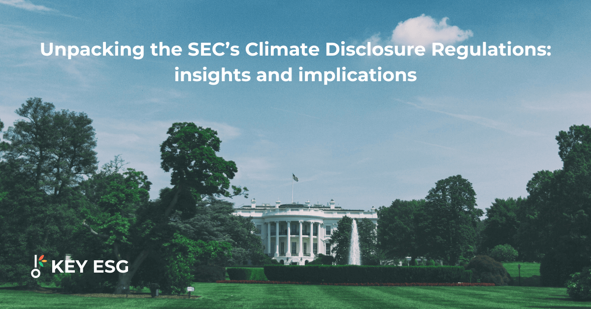 List of the SEC's finalised climate disclosure regulations.