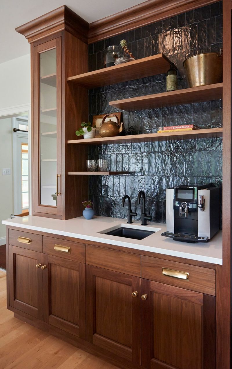 Jim Martin Design | Portfolio - Natural Walnut Kitchen Remodel