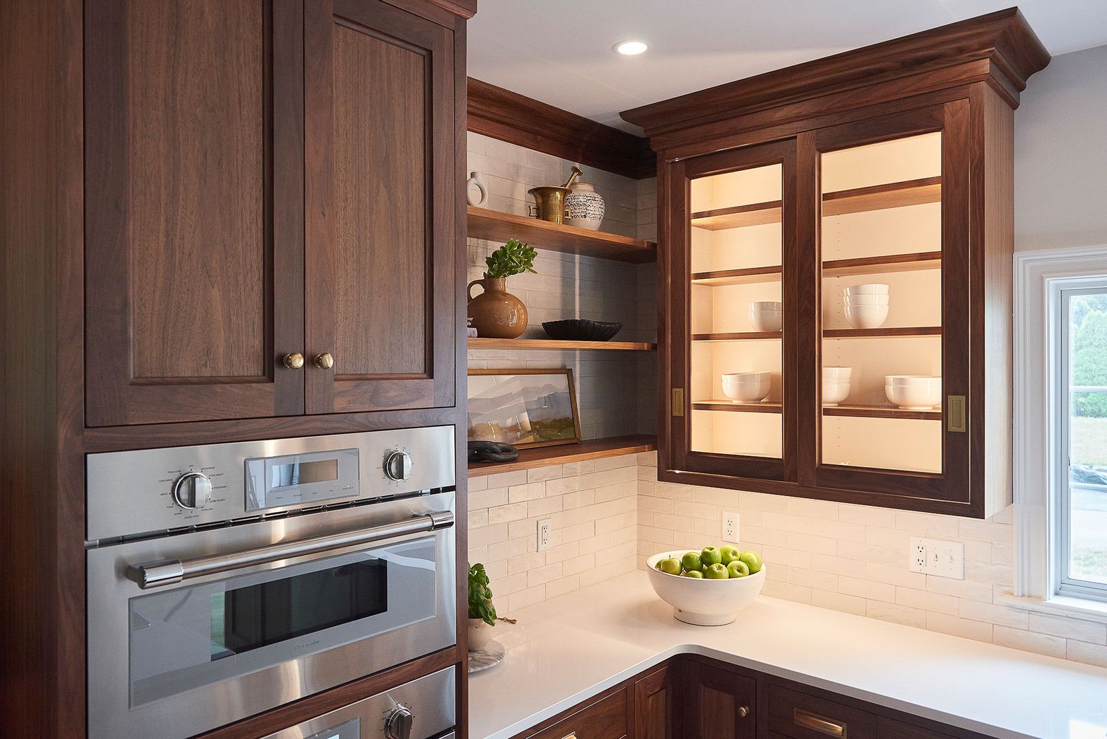 Jim Martin Design | Portfolio - Natural Walnut Kitchen Remodel