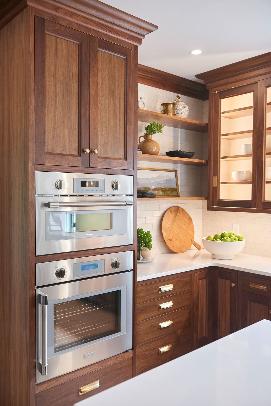 Jim Martin Design | Portfolio - Natural Walnut Kitchen Remodel