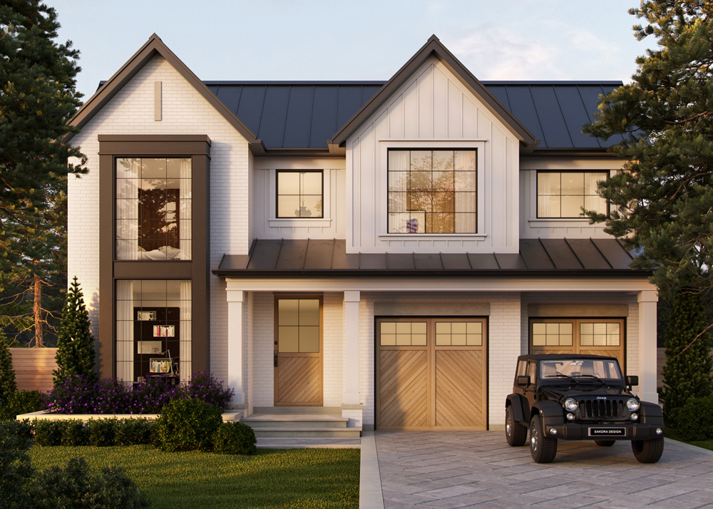 Mississauga Modern Farmhouse | Sakora Design