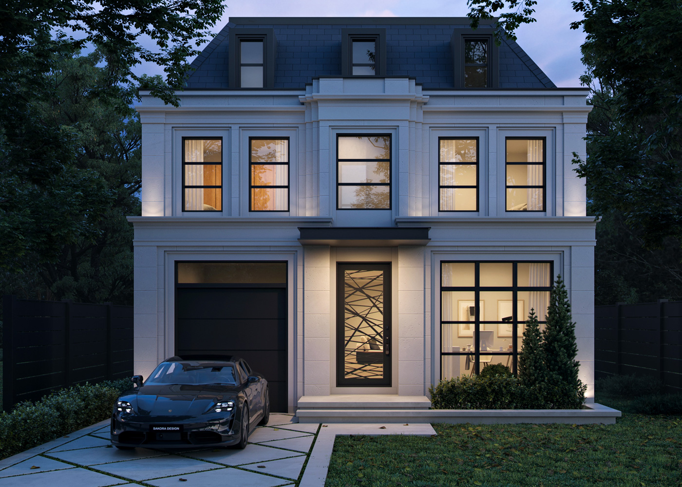 Toronto Contemporary Chateau | Sakora Design