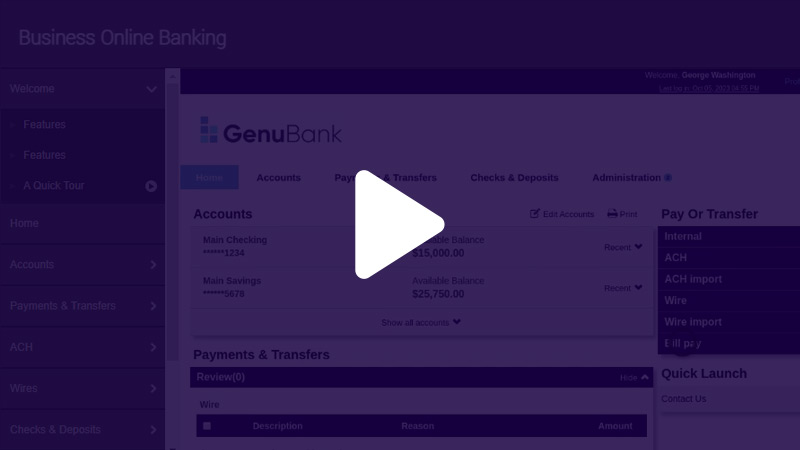 Online Banking Guide GenuBank