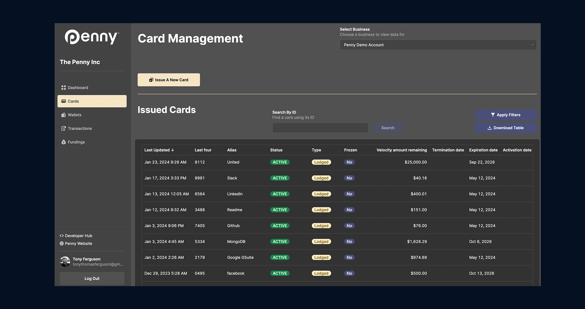 Features | Penny Inc