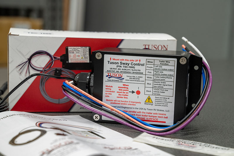 Tuson Australia | Asymmetric Sway Control for caravans and trailers
